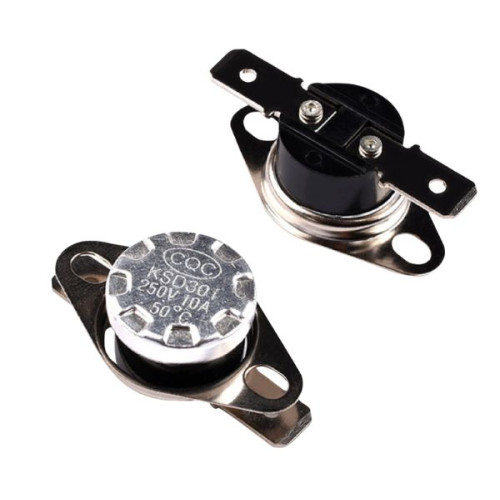 THERMAL CUT OUT 60C 250VAC 10A NC WITH FLANGE