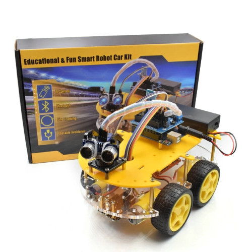 Multifunction Bluetooth Controlled Robot Smart Car Kits